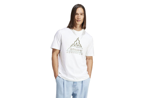 Adidas Adventure Volcano Tee (weiss) – Schrittmacher Sneakerhandlung