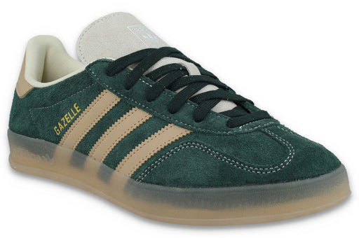 Adidas Gazelle Indoor (Shadow Green / Warm Sandstone / Wonder White ...