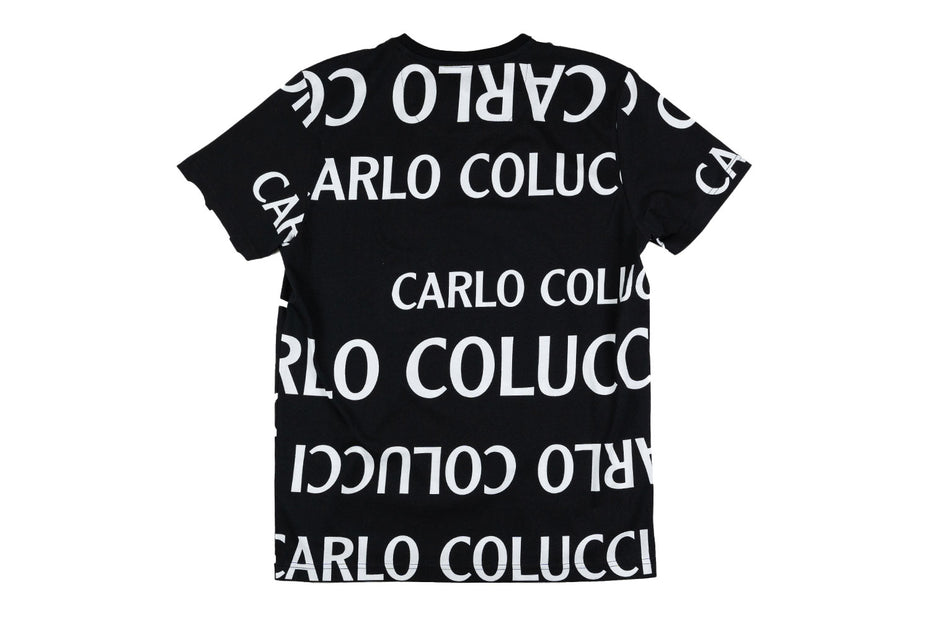 Carlo Colucci T-Shirt Black & White – Schrittmacher Sneakerhandlung