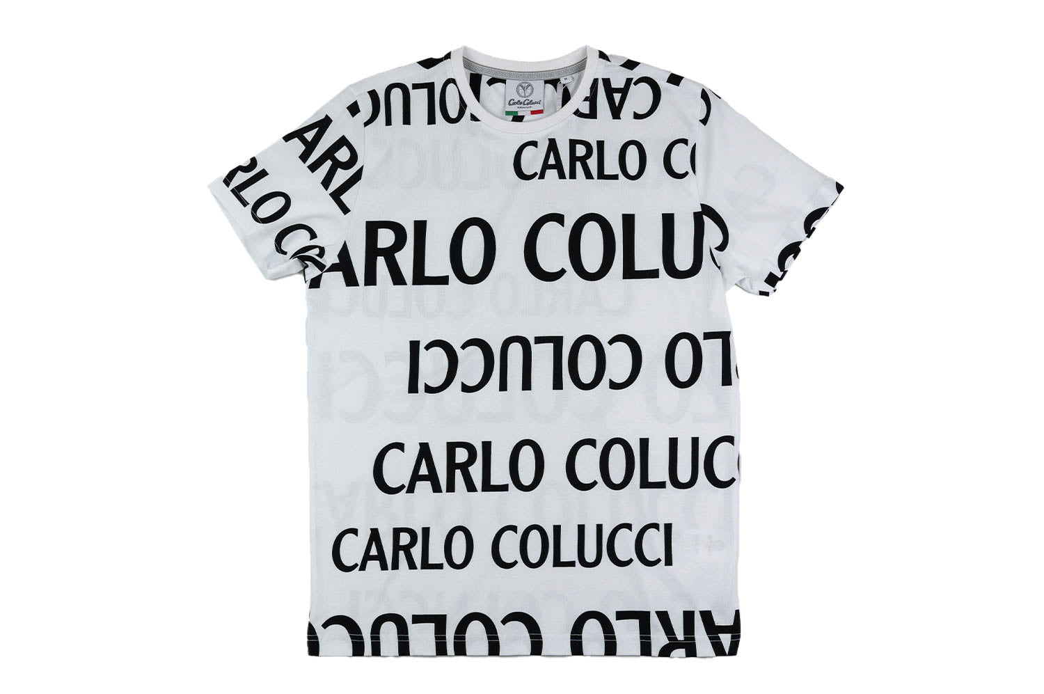 Carlo Colucci T-Shirt Black & White – Schrittmacher Sneakerhandlung